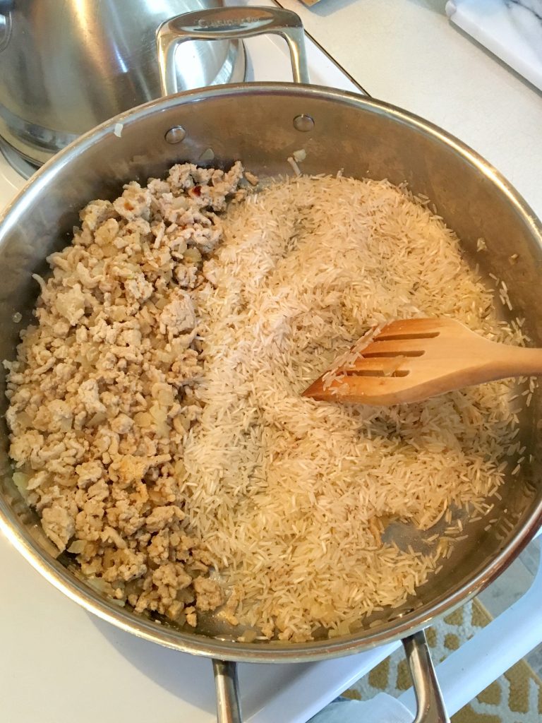 Easy One-Pan Chicken & Rice - Daily Rebecca